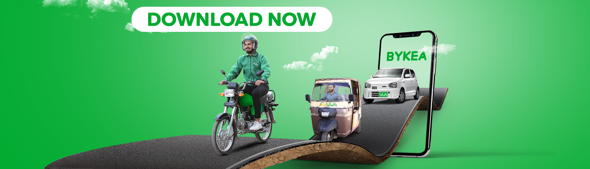 Bykea: Ride Hailing, Mobility & Delivery